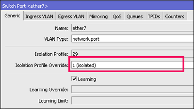 Citraweb.com : Fitur Isolation pada Cloud Router Switch (CRS) Series