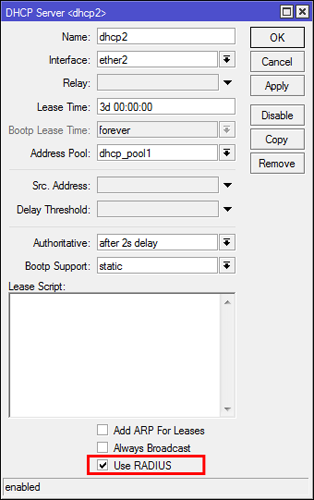 Citraweb.com : [USERMAN] User Manager Sebagai Radius Server Wireless & DHCP