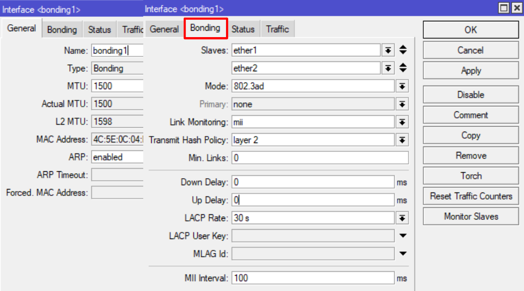 Citraweb.com : Vlan Over Bonding Interfaces CRS3xx Series